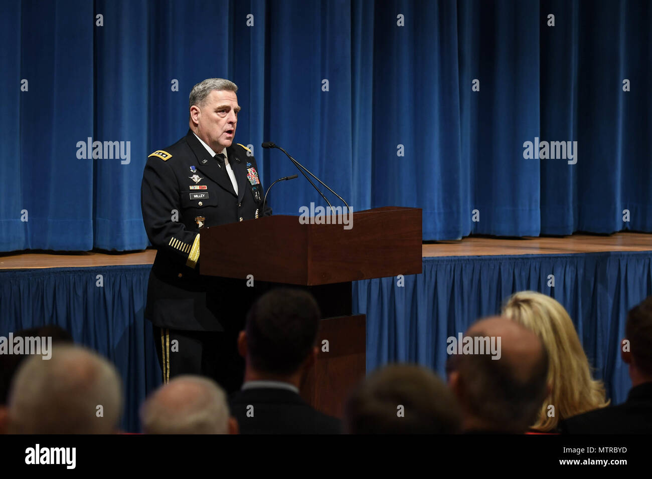 Chief of Staff of the U.S. Army Gen. Mark A. Milley speaks at the ...