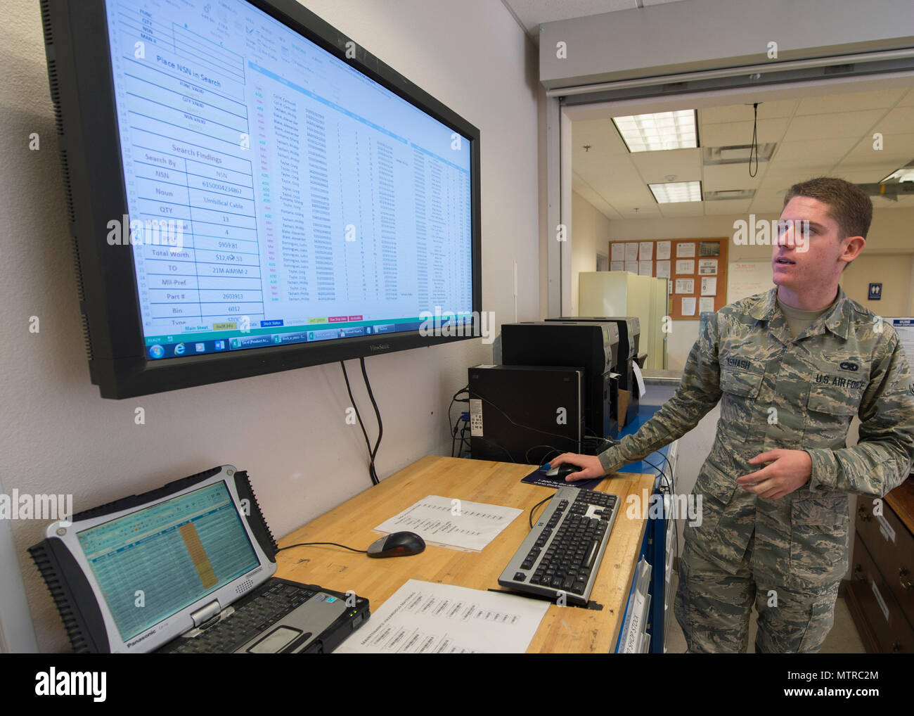 Airman Phillip Tashash, a 49th Maintenance Squadron munitions ...