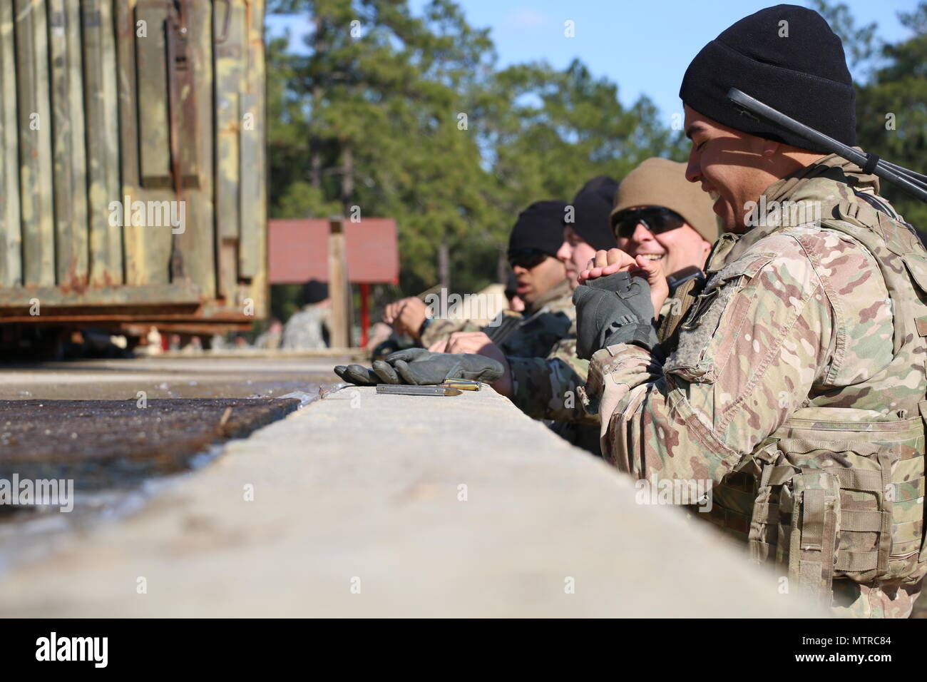Infantrymen with 2nd Battalion, 7th Infantry Regiment, 1st Armored ...