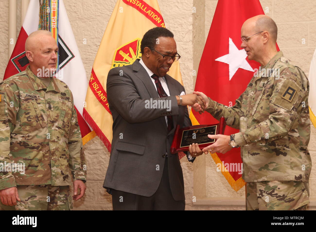 Brig. Gen. Chris Gentry, the deputy commanding general - support of ...