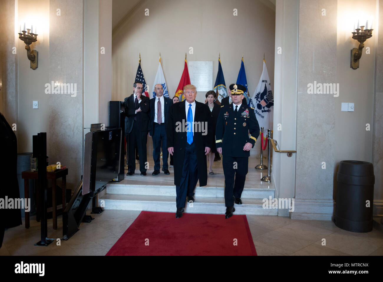 President-elect Donald J. Trump and Maj. Gen. Bradley A. Becker ...