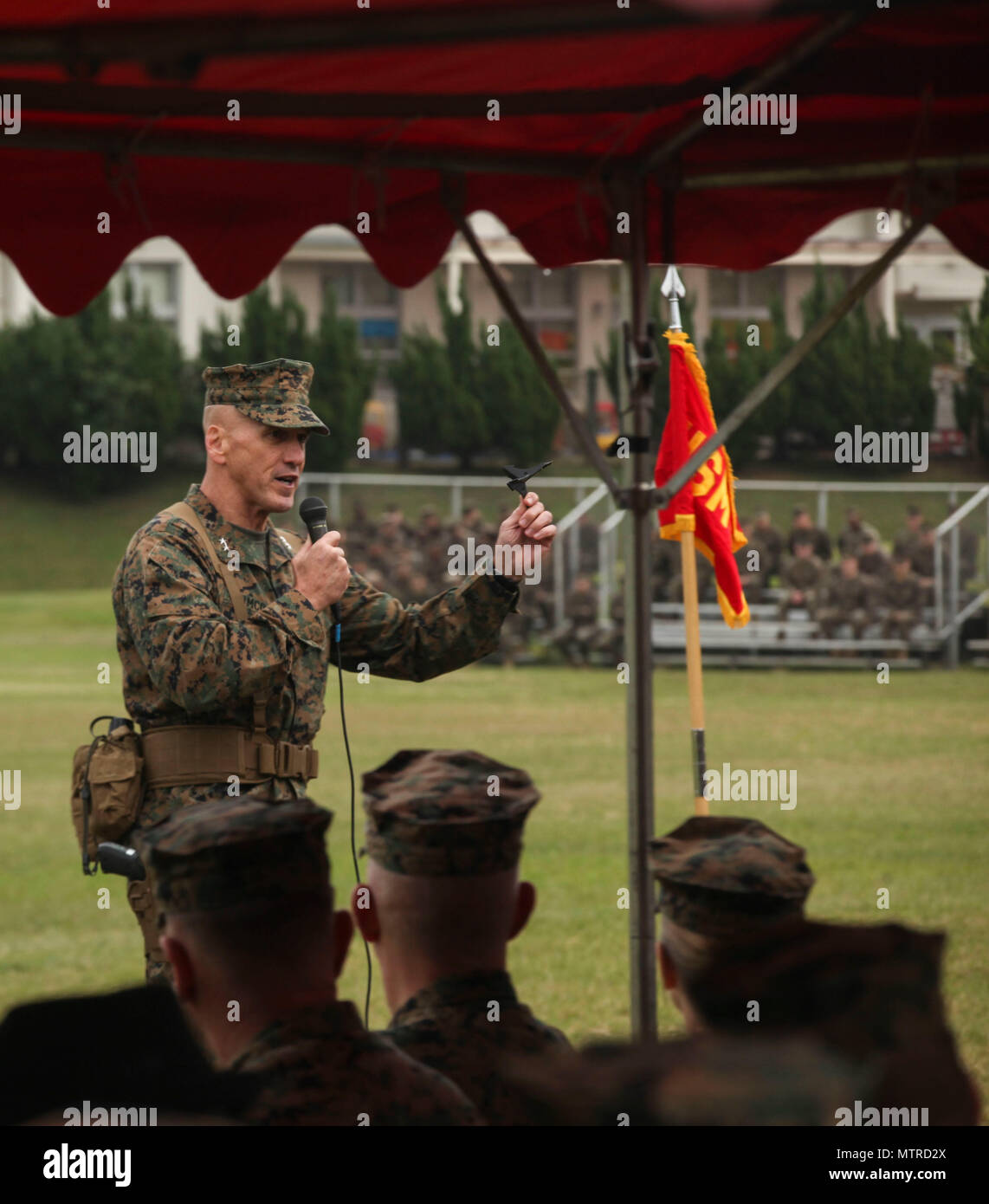 U.S. Marine Maj. Gen. Richard L. Simcock II, 3rd Maine Division ...