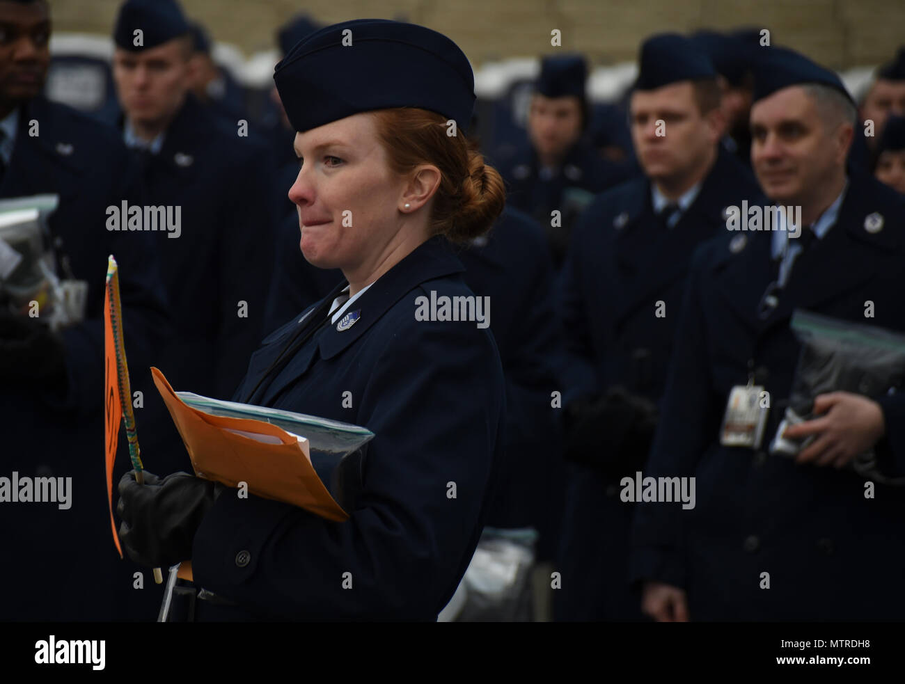 U.S. Air Force Master Sgt. Heather Waack, with Joint Team Street Cordon ...