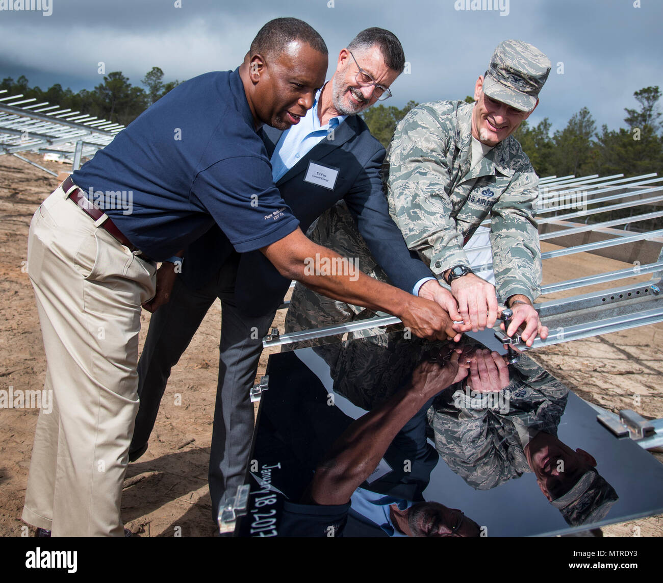 Mike Burrows, Gulf Power, Ed Feo, Coronal Development Services and Col ...