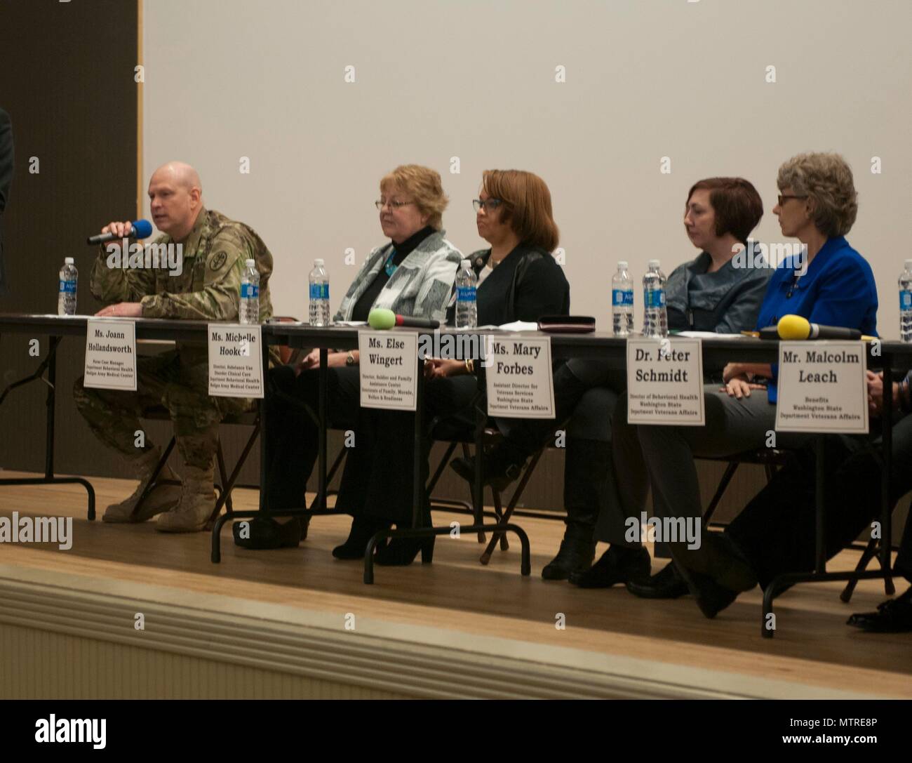Chief of Behavioral Health for Madigan Army Medical Center, Col ...