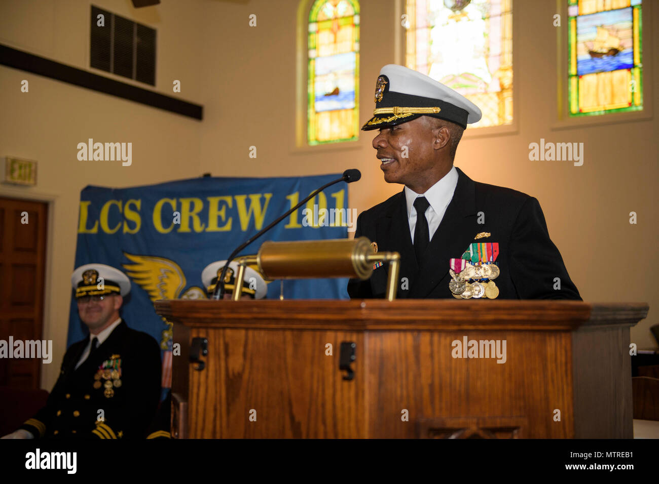 170120-N-FV739-035 SAN DIEGO (Jan. 20, 2017) Cmdr. Christopher A. Brown ...