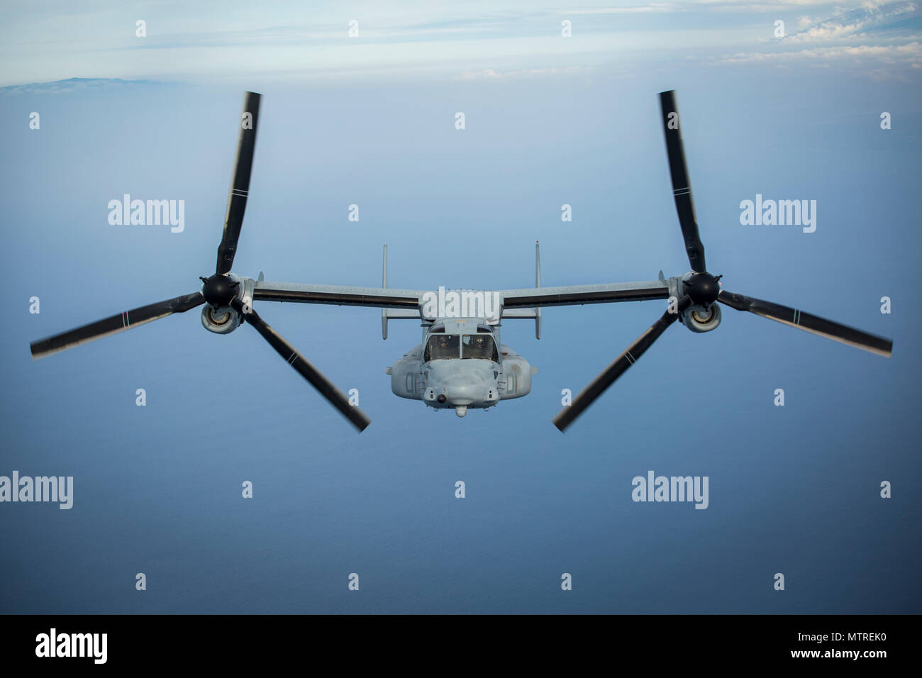 MARINE CORPS BASE HAWAII – An MV-22 Osprey with Marine Medium Tiltrotor Squadron 268, also known ...