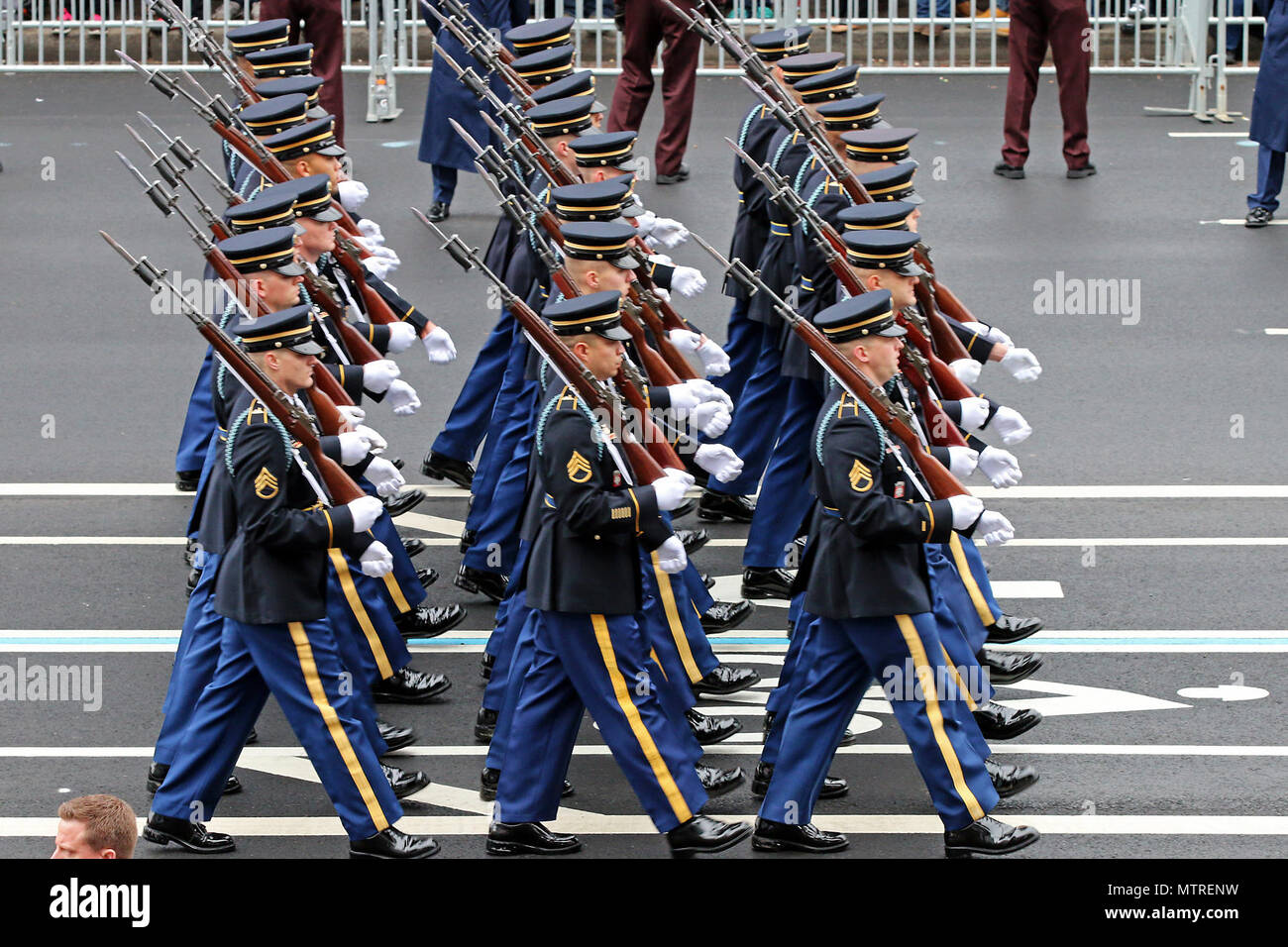 Soldiers of 1st Platoon, E Company, 3d U.S. Infantry Regiment, “The Old ...