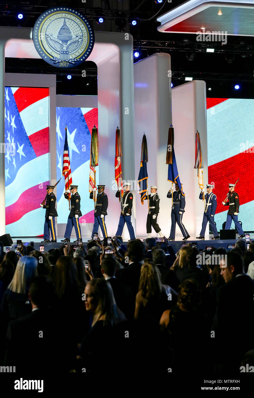 Joint services color guard hi-res stock photography and images - Alamy