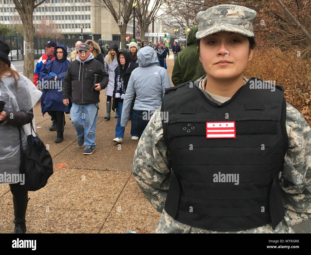 First Inauguration - U.S. Army Spc. Elizabeth Perez-Porter, District of ...