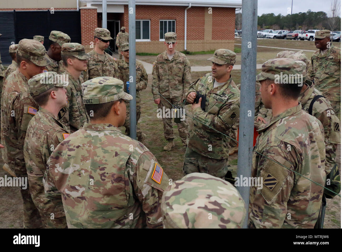 Soldiers of Bravo Troop, 6th Squadron, 8th Cavalry Regiment, 2nd ...