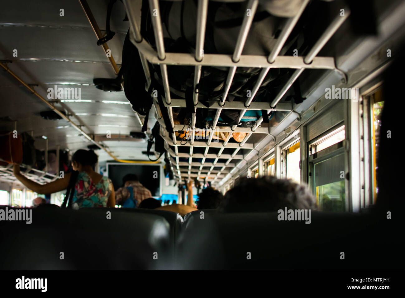 Chicken bus interior hi-res stock photography and images - Alamy
