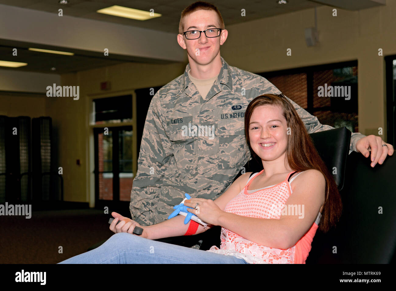 U.S. Air Force Airman Richard Cates, 20th Force Support Squadron ...