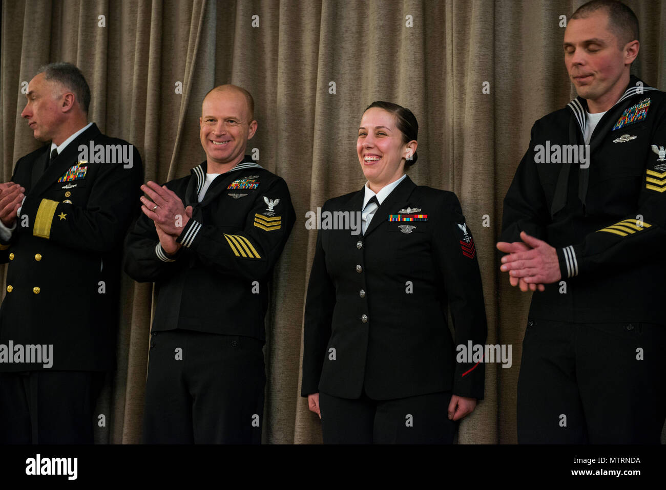 BANGOR, Wash. (Jan. 29, 2016) Sonar Technician (Surface) 1st Class Beth ...