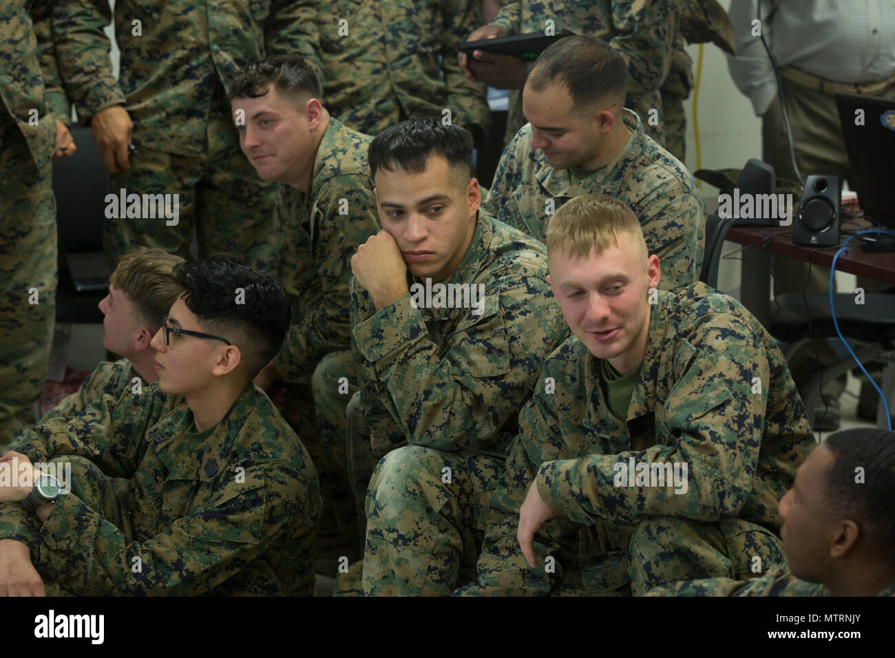 U.S. Marines with Echo Company, 2nd Battalion, 6th Marine Regiment, 2nd ...