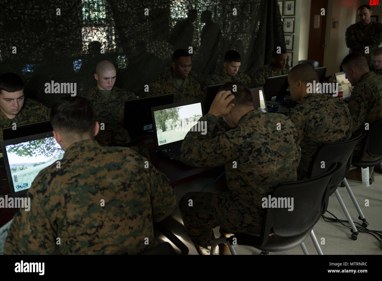 U.S. Marines with Echo Company, 2nd Battalion, 6th Marine Regiment, 2nd ...