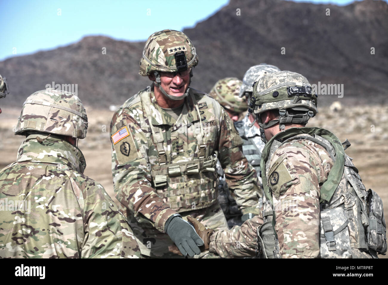 U.S. Army Gen. Robert B. Brown; Commanding General of U.S. Army Pacific ...