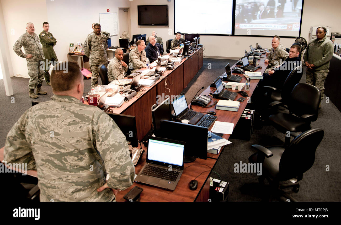 Col. William Kale (foreground left), 11th Mission Support Group ...