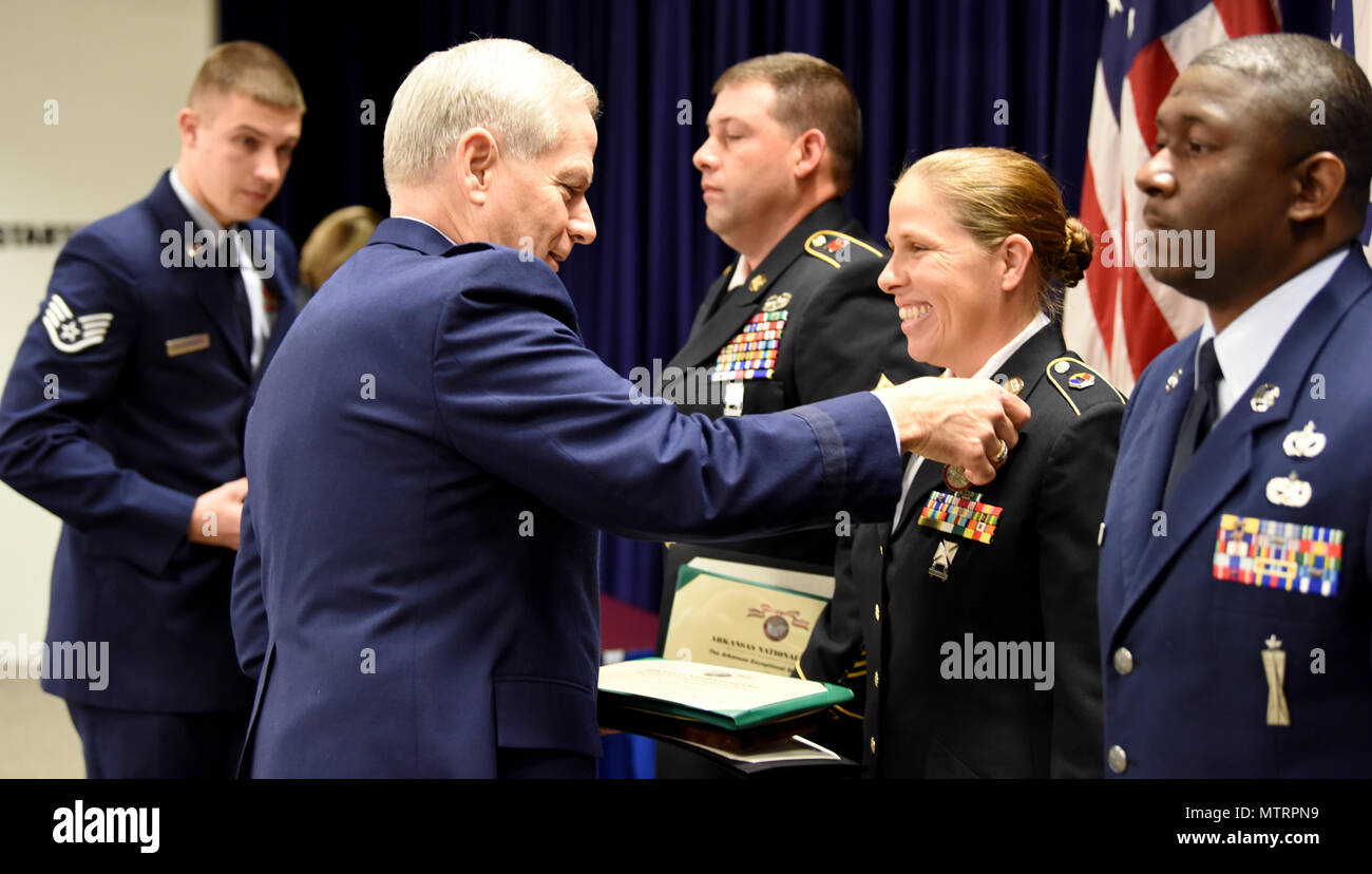 Maj. Gen. Mark H. Berry, the Adjutant General of the Arkansas National ...