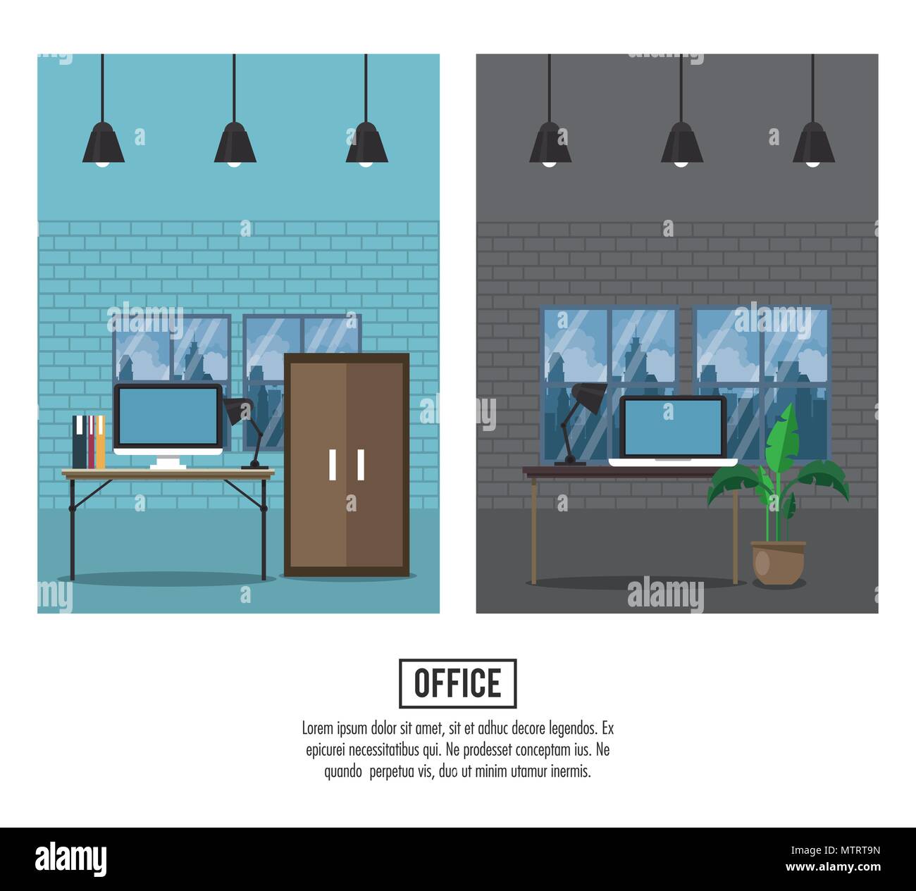 Business office elements Stock Vector Image & Art - Alamy