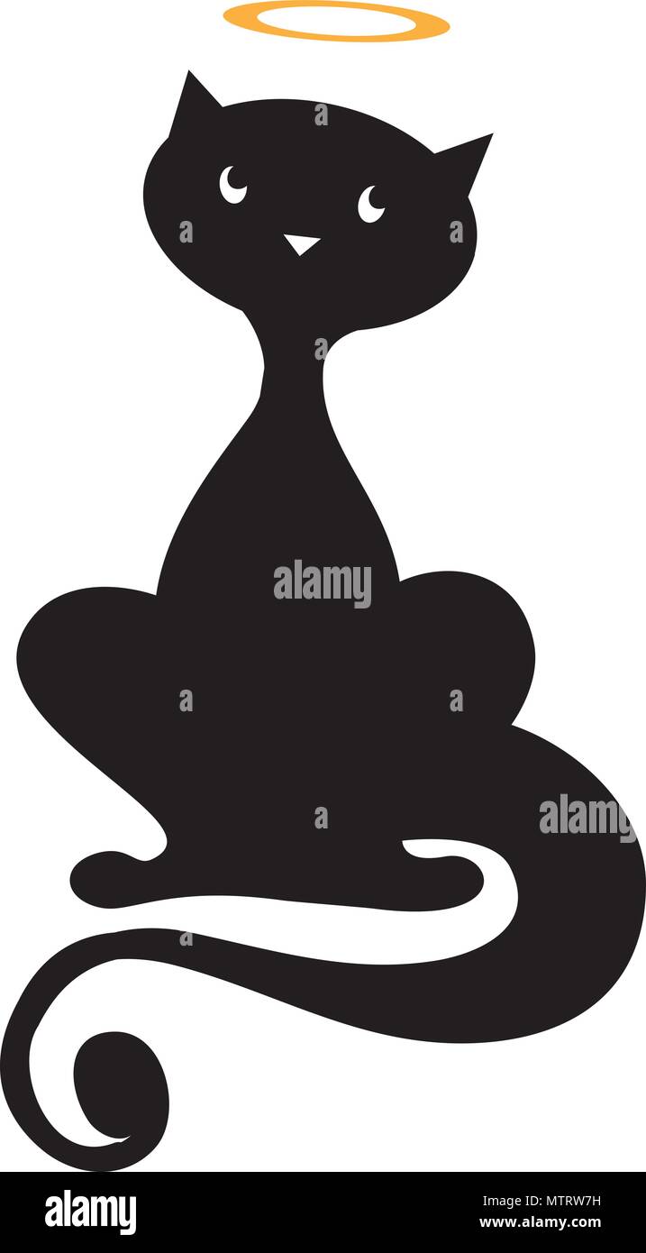 Illustration cat christmas food Stock Vector Images - Alamy