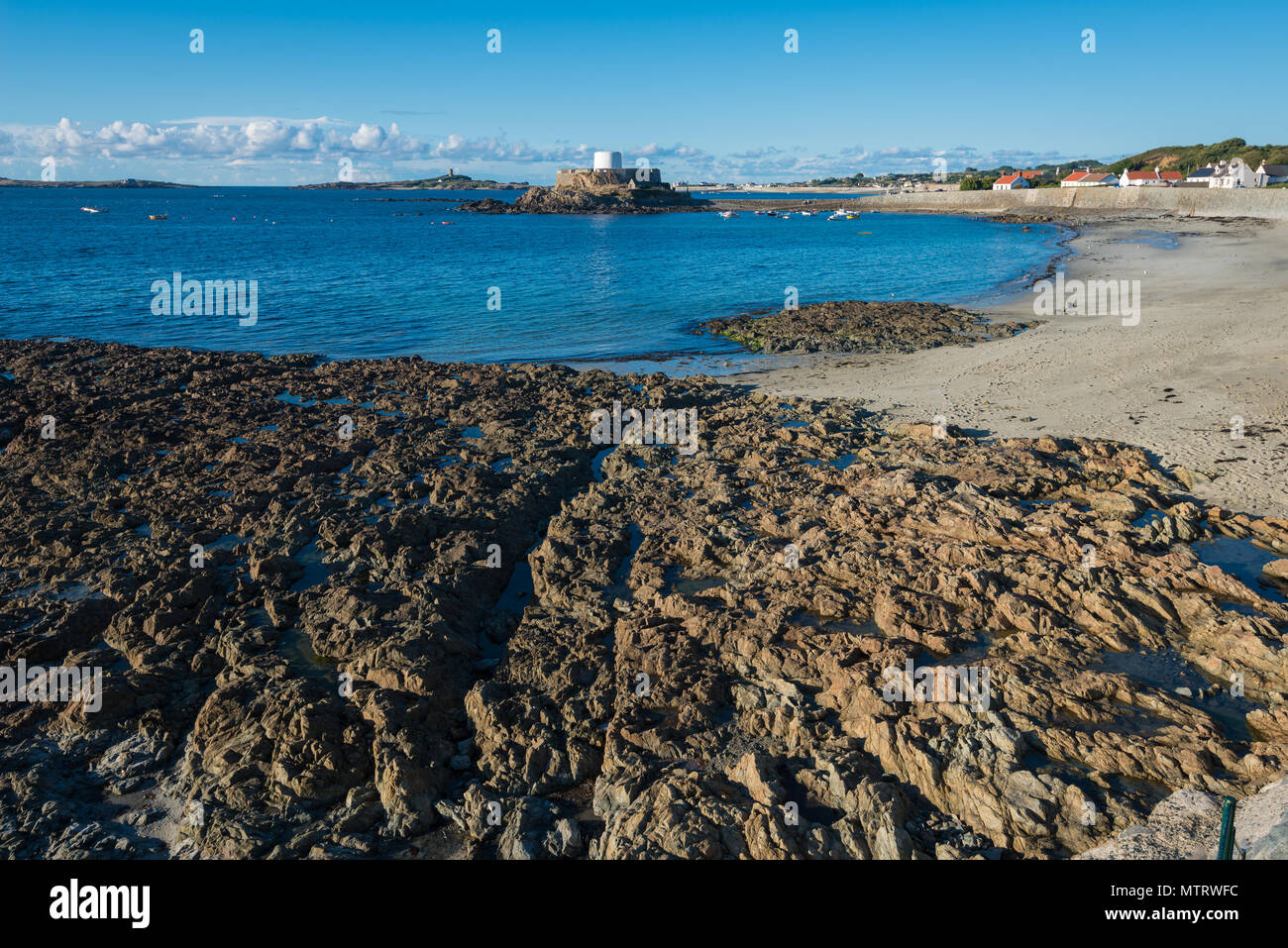 Fort Grey known as the 'cup and saucer', is a Martello tower located on ...