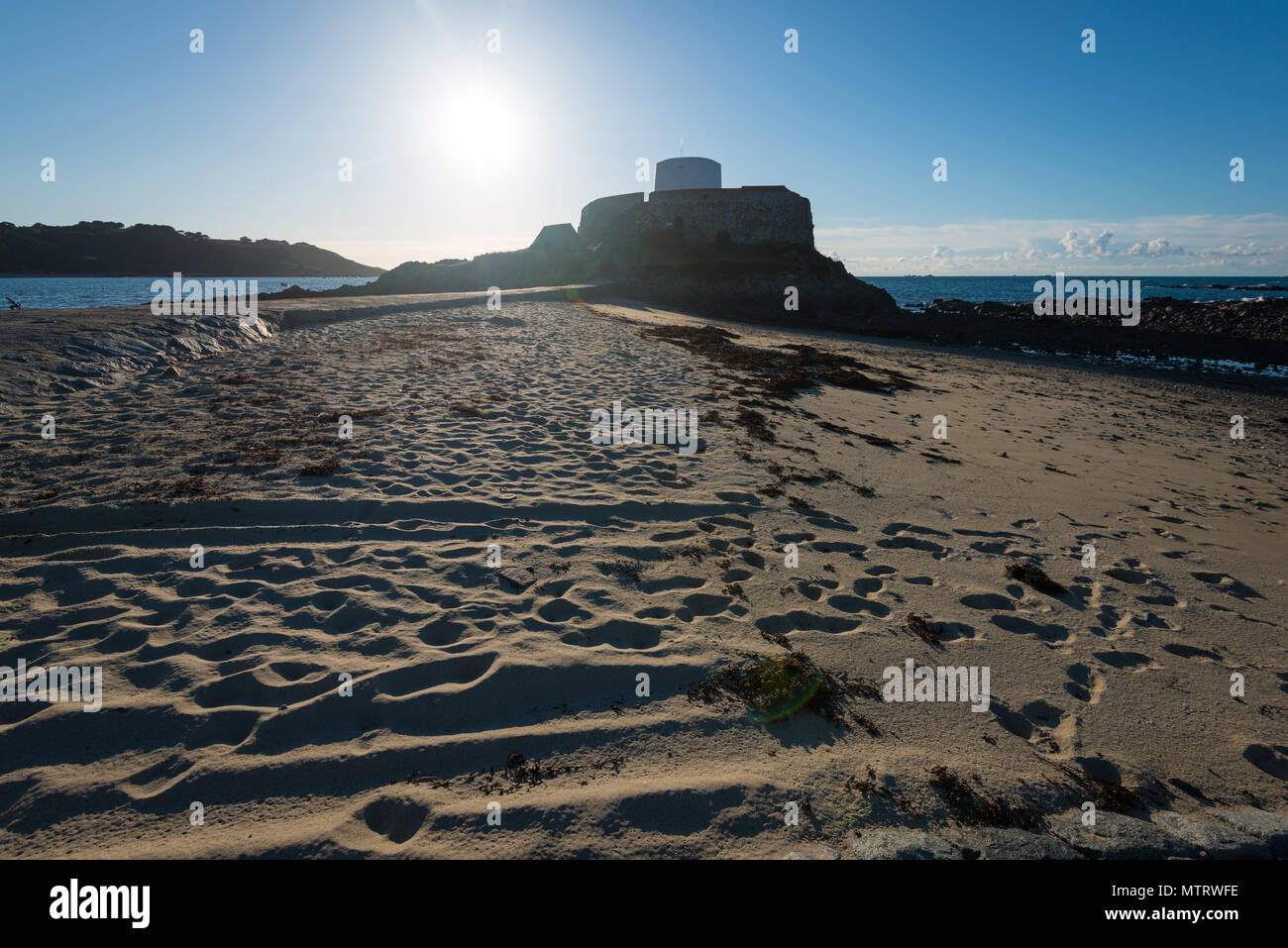 Fort Grey known as the 'cup and saucer', is a Martello tower located on ...