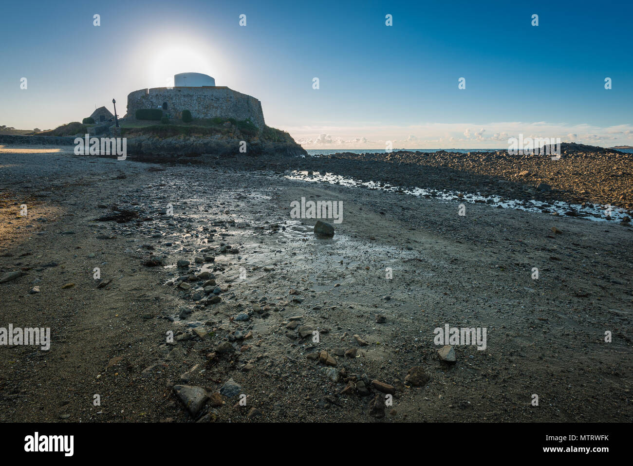 Fort Grey known as the 'cup and saucer', is a Martello tower located on ...