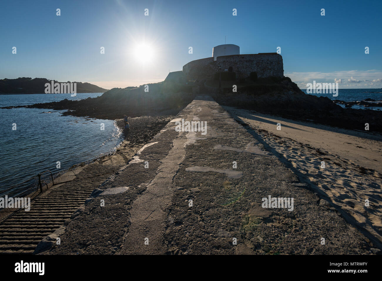 Fort Grey known as the 'cup and saucer', is a Martello tower located on ...