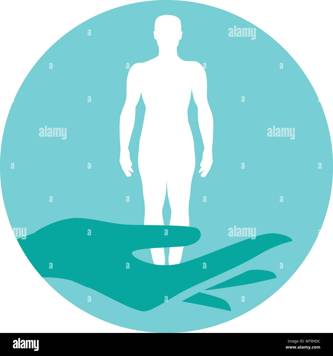 Caring health care worker Stock Vector Images - Alamy