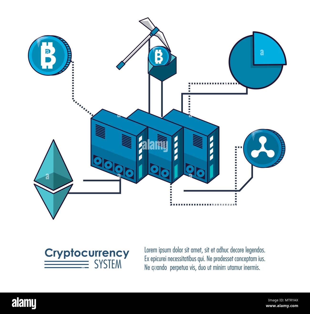 Blockchain marketplace Cut Out Stock Images & Pictures - Alamy