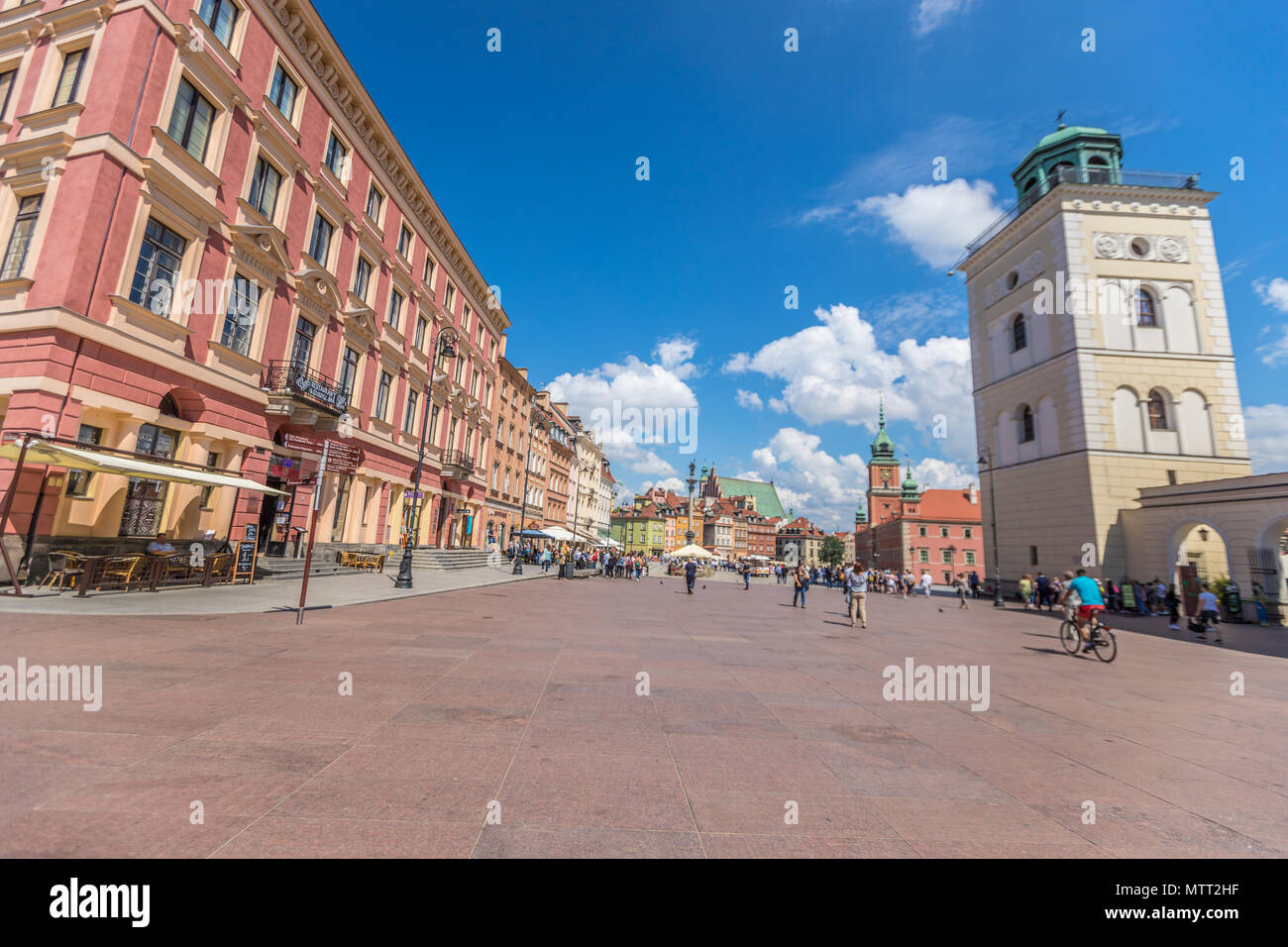 Warsaw from above hi-res stock photography and images - Alamy