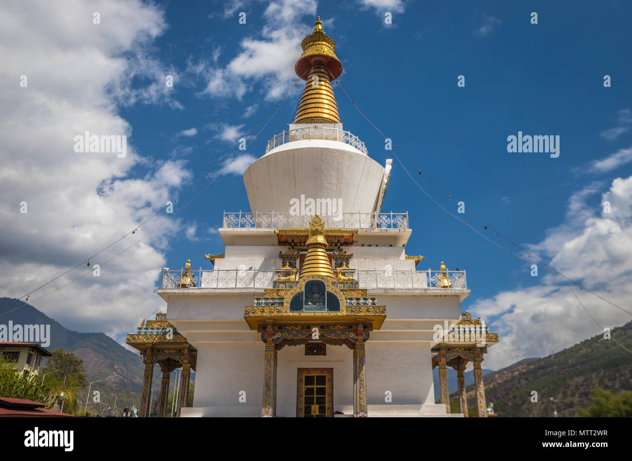 Memorial Chorten, Thimphu Bhutan Stock Photo - Alamy