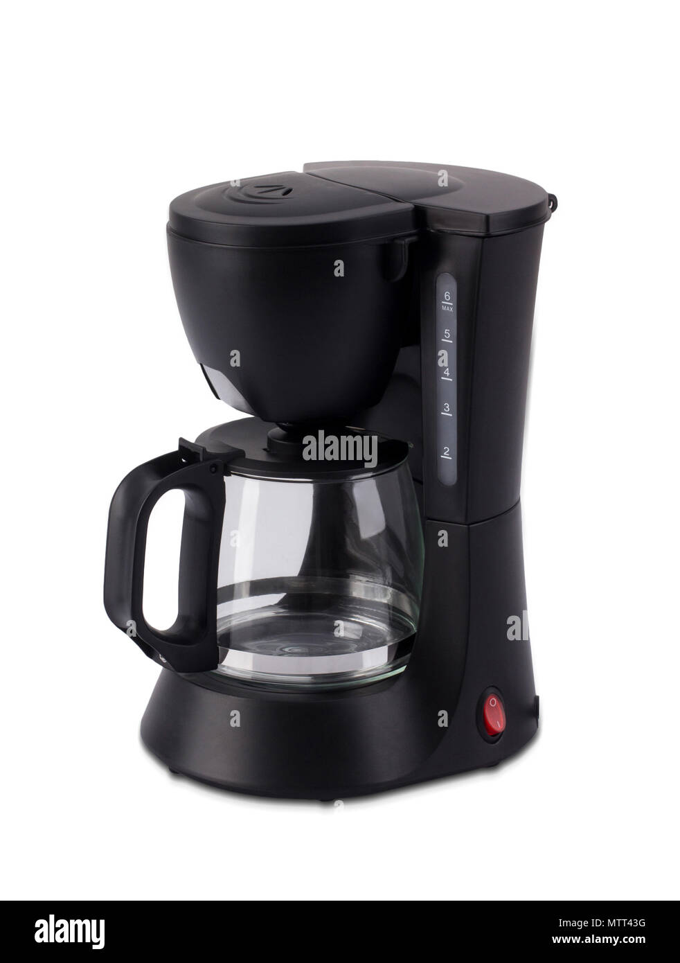 Coffee blender isolated on white background Stock Photo - Alamy