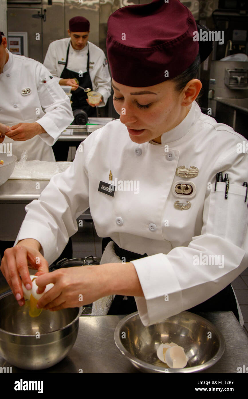 U.S. Army Sgt. Daniela Archbold, a culinary specialist, assigned to 2nd ...