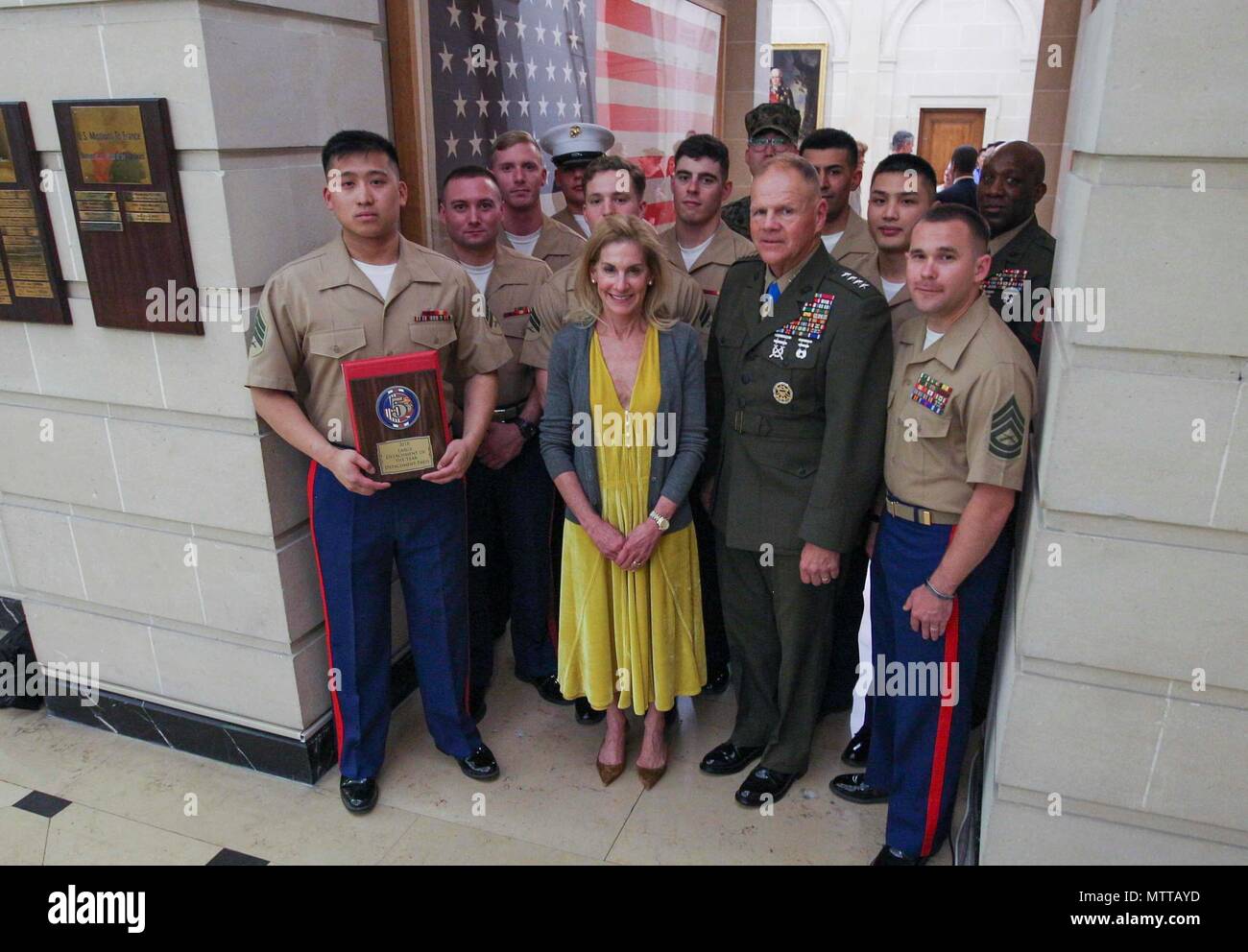 Commandant of the Marine Corps Gen. Robert B. Neller poses for a photo ...