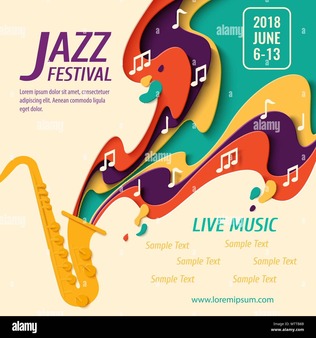 International Jazz Day vector background Stock Vector Image & Art - Alamy