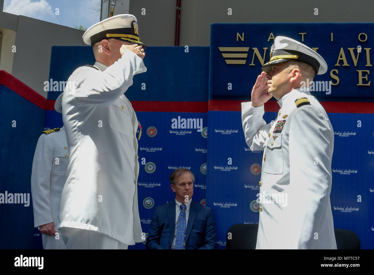 180524-N-FI568-0078 PENSACOLA, Fla. (May 24, 2018) Capt. Nick Andrews ...