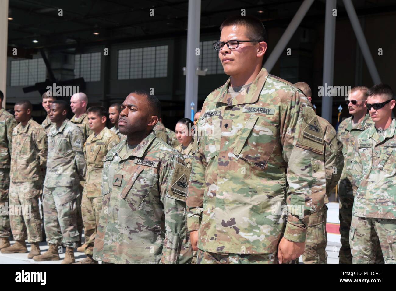 Sgt. Robert Weaver [left], and Spc. Reginald Chumley [right], winners ...