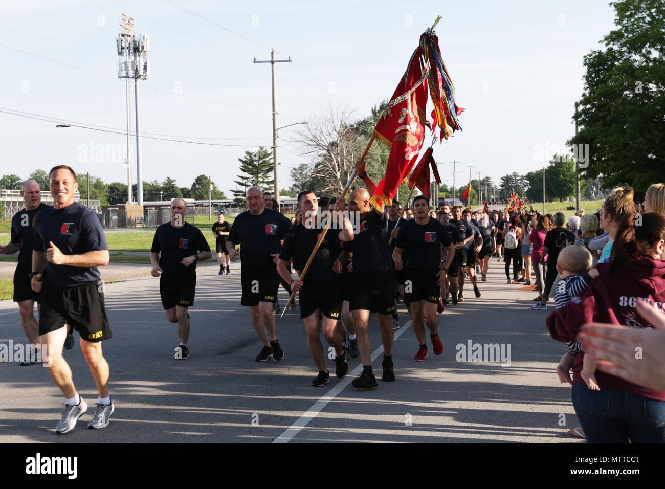 Lt. Col. Joseph Katz, commander of 3rd Battalion 320th Field Artillery ...