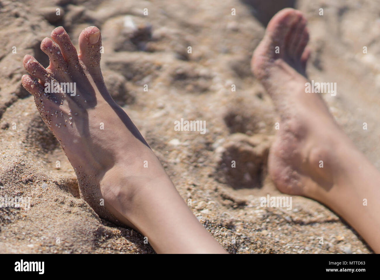 Female Toes High Resolution Stock Photography and Images - Alamy