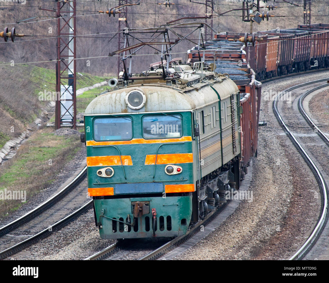 Coal wagon rail hi-res stock photography and images - Alamy