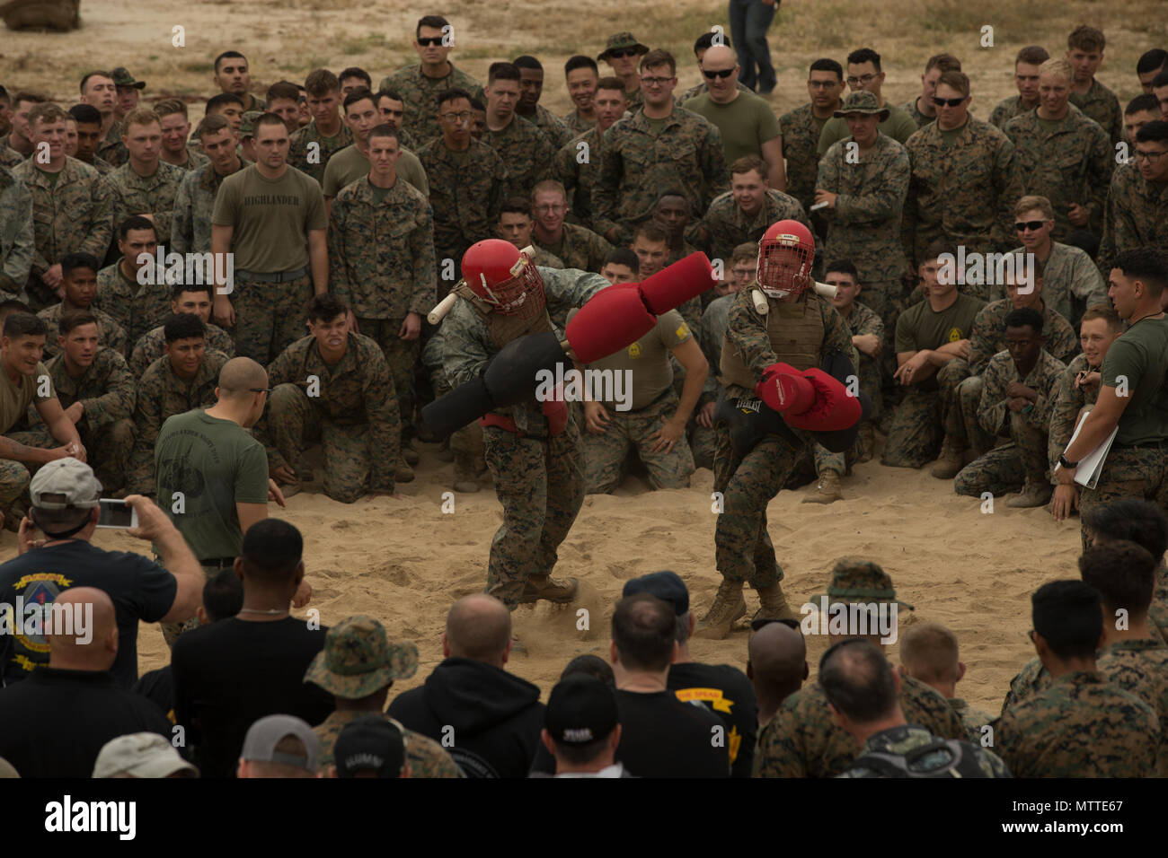 U.S. Marines, with 1st Light Armored Reconnaissance Battalion, 1st Marine Division, compete in a ...