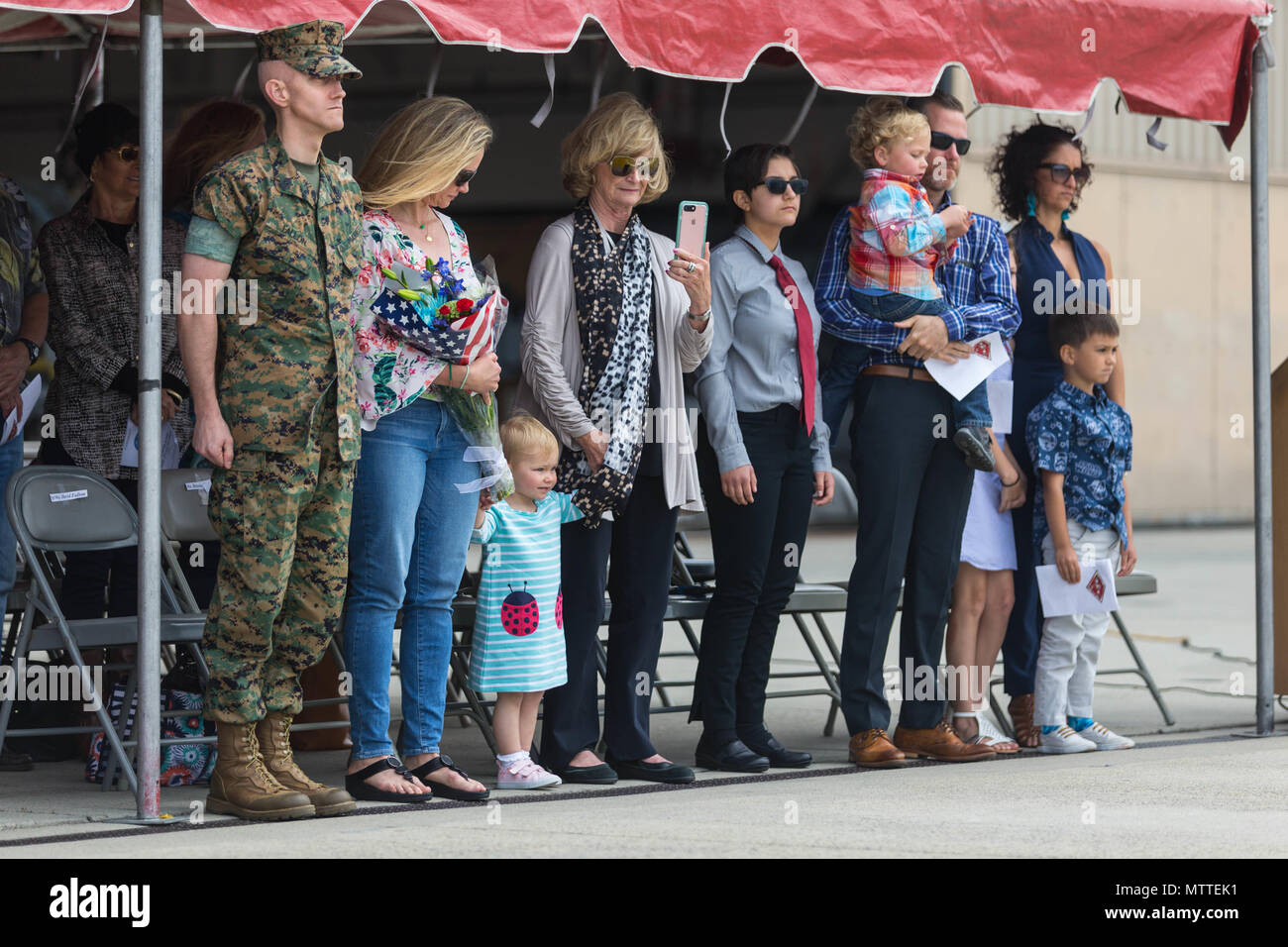Sgt. Maj. David Fallon, incoming sergeant major, Marine Light ...