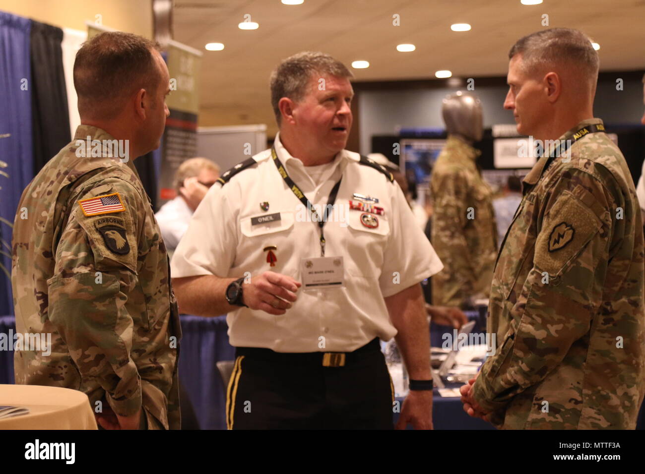 Maj. Gen. Mark O'Neil, Commander of U.S. Army Alaska speaks with ...