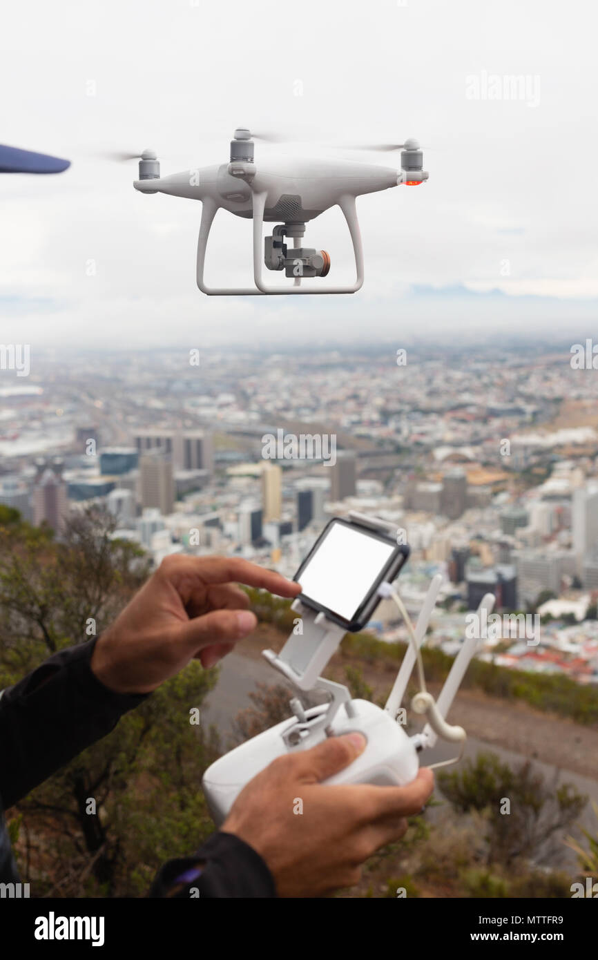 Drone operating hi-res stock photography and images - Alamy