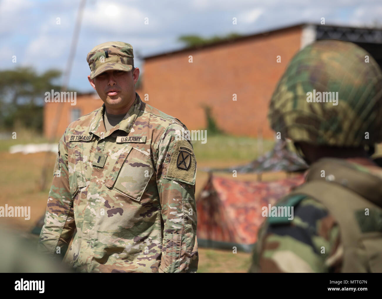 1st Lt. Thomas Di Tomasso, a platoon leader assigned to 1st Battalion ...