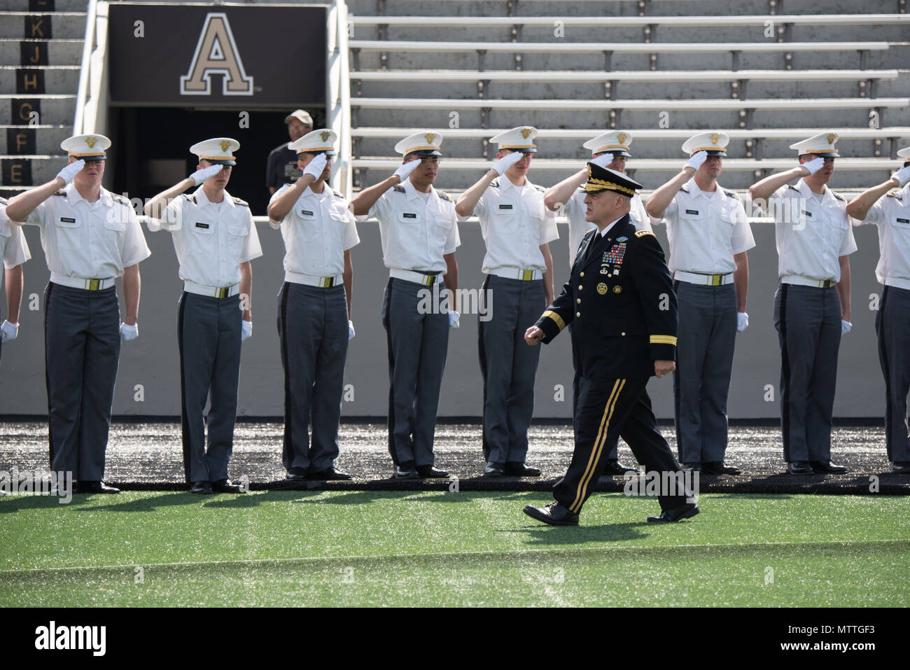 U.S. Army Gen. Mark A. Milley, Chief of Staff of the Army, enters ...