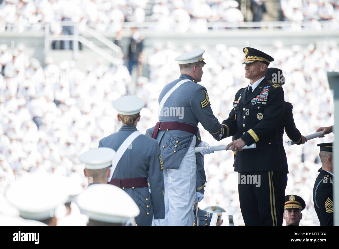 U.S. Army Lt. Gen. Robert Caslen, Superintendent of the U.S. Military ...