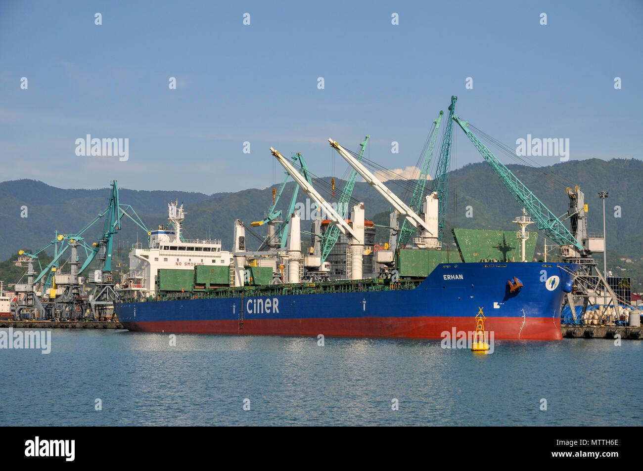 Batumi sea port, Georgia Stock Photo - Alamy